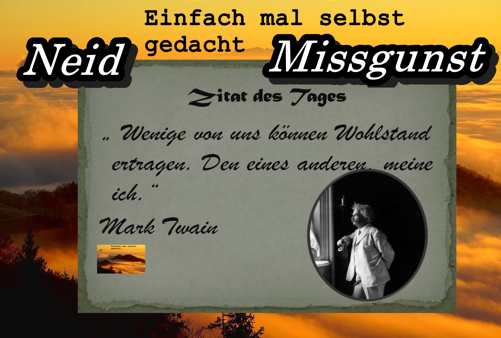 Neue Podcastfolge: Über Neid und Missgunst